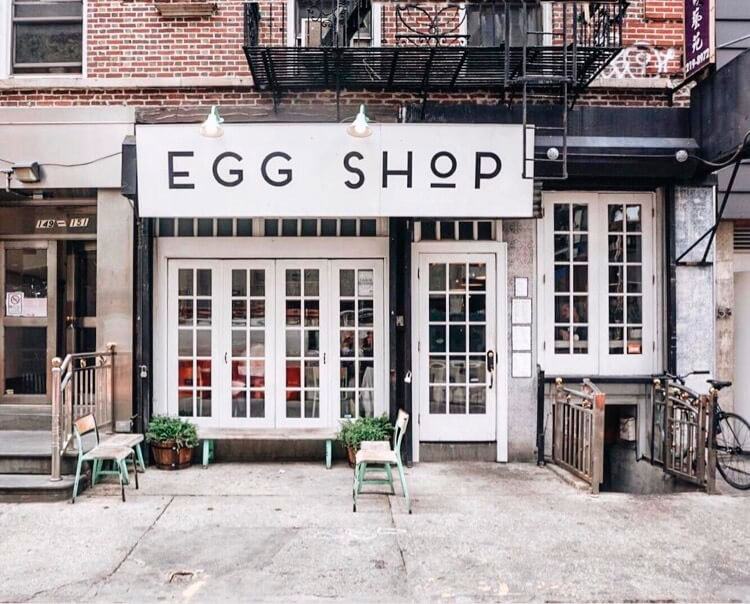 📍Egg Shop: comer huevo nunca fue tan trendy en Nueva York